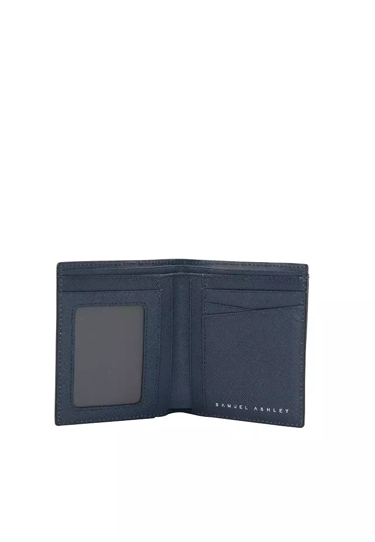 Buy Samuel Ashley Warren Vertical Wallet w/ Detachable Card Holder ...
