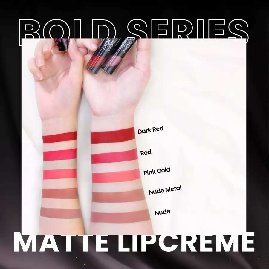 Jual MOKO-MOKO Moko Moko Sweet Matte Lip Creme - Nude Metal Original ...