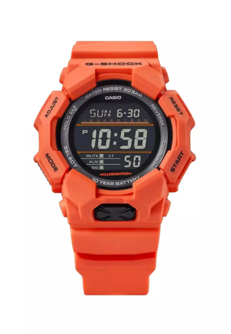 Jual G-SHOCK Casio G-SHOCK Jam Tangan Pria - Orange - Resin - GD-010 ...
