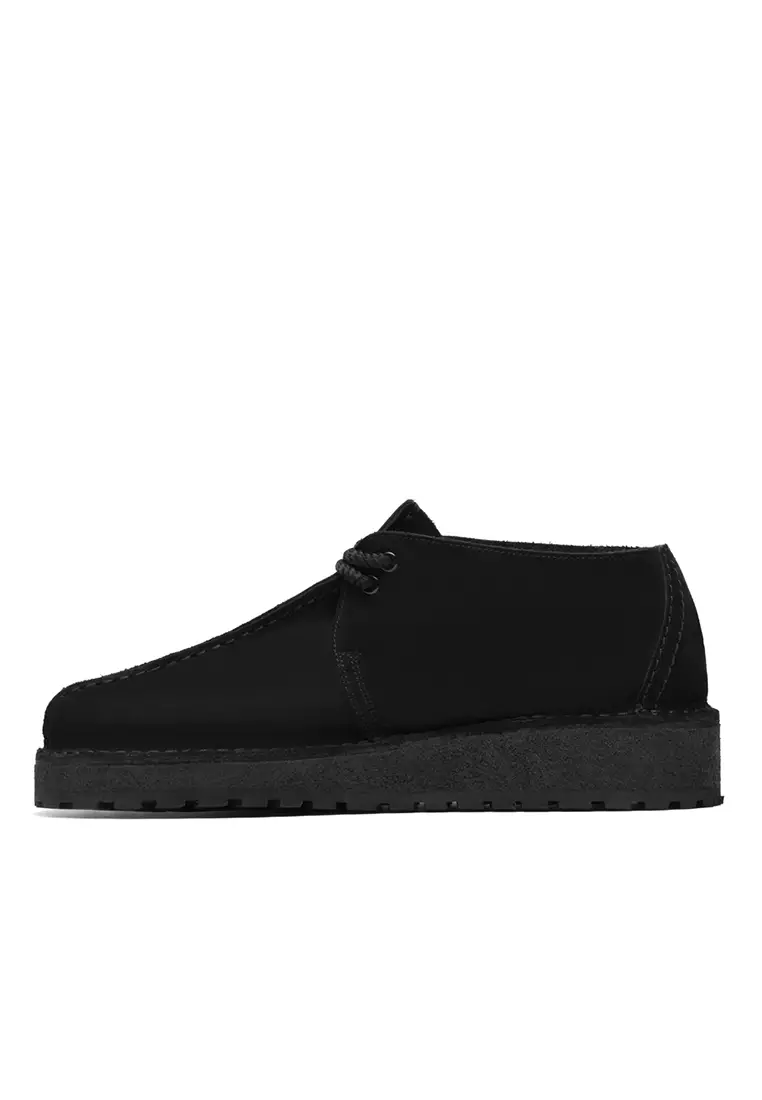 Buy CLARKS Mens Trek Scout Formal Shoes - Black Nubuck 2026 Online | ZALORA