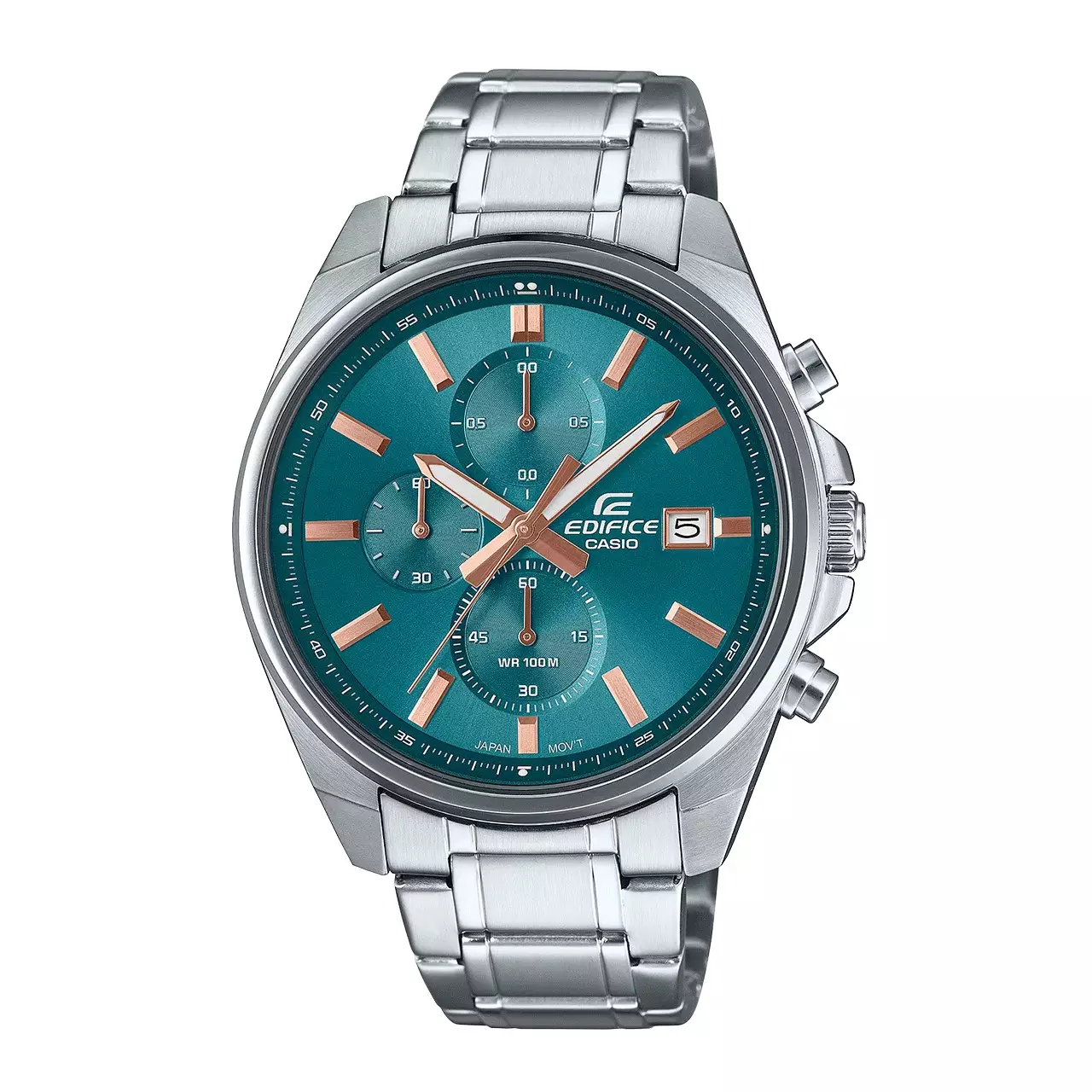 Jual EDIFICE Casio Edifice Jam Tangan Pria - Silver Blue - Stainless ...