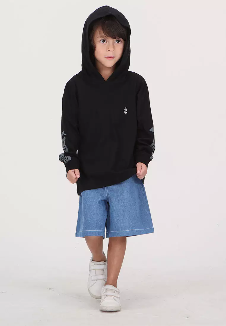 Jual Volcom KLS WYDLER HOODIE BLACK Original 2026 | ZALORA Indonesia