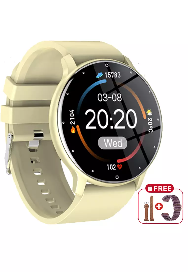 Jual Simbojoy SmartWatch ZL02D Layar Terang 1.28'' Anti Air IP67 ...