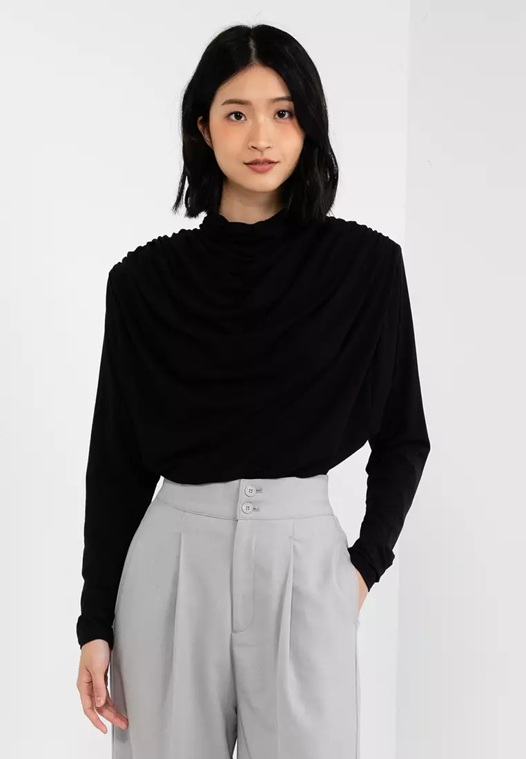 Buy & Other Stories Draped Turtleneck Top 2025 Online | ZALORA Philippines