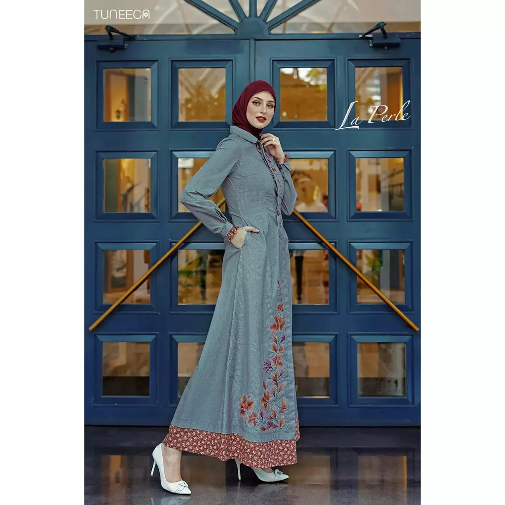 Jual Tuneeca TUNEECA Gamis Eira De Mare - T-0725008 Original 2025 ...