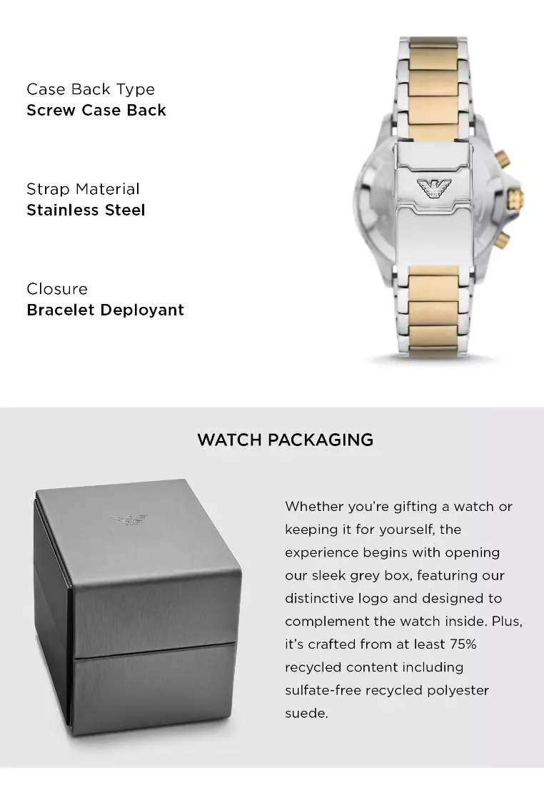 Buy Emporio Armani Emporio Armani Men's Chronograph Watch ( AR11606 ...