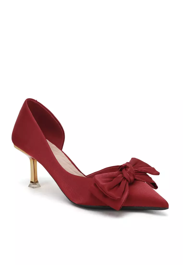 Buy Twenty Eight Shoes 7CM Bow Pointy High Heel Shoes XJ175-21 2026 ...