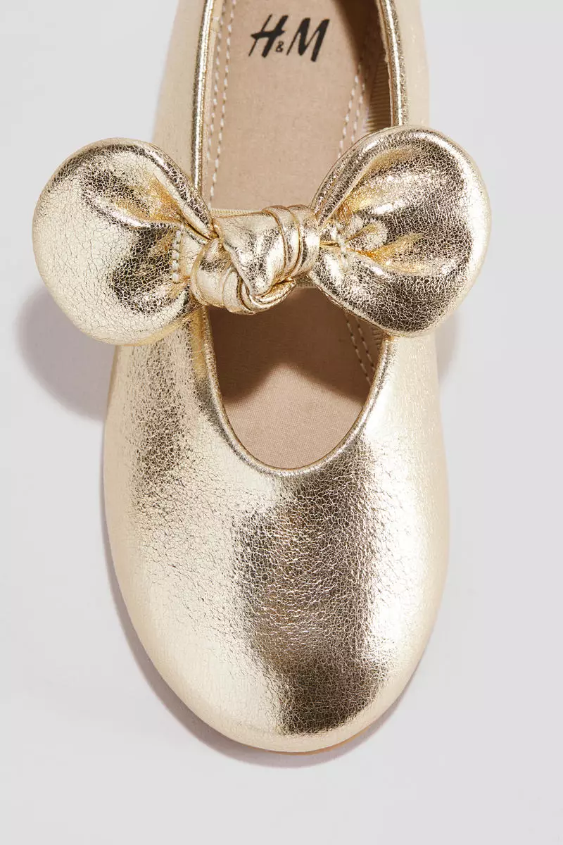 Buy H&M Bow-detail ballet pumps 2026 Online | ZALORA Philippines