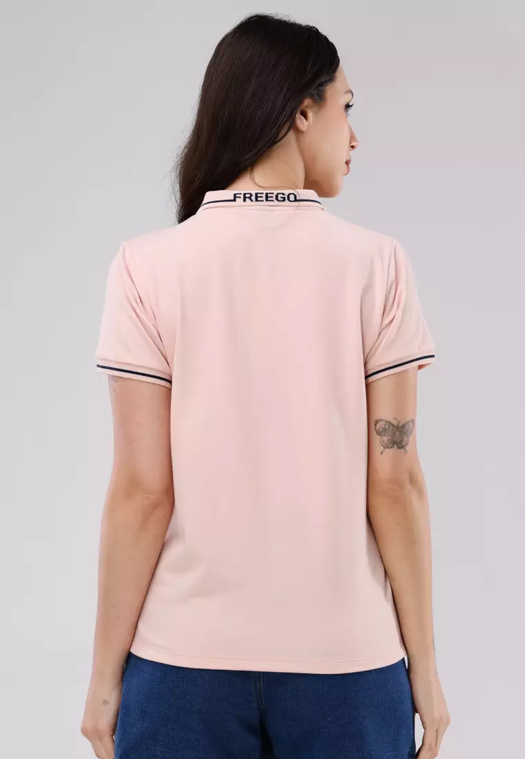 Buy Freego Ladies Pique Short Sleeve Polo 2026 Online | ZALORA Philippines