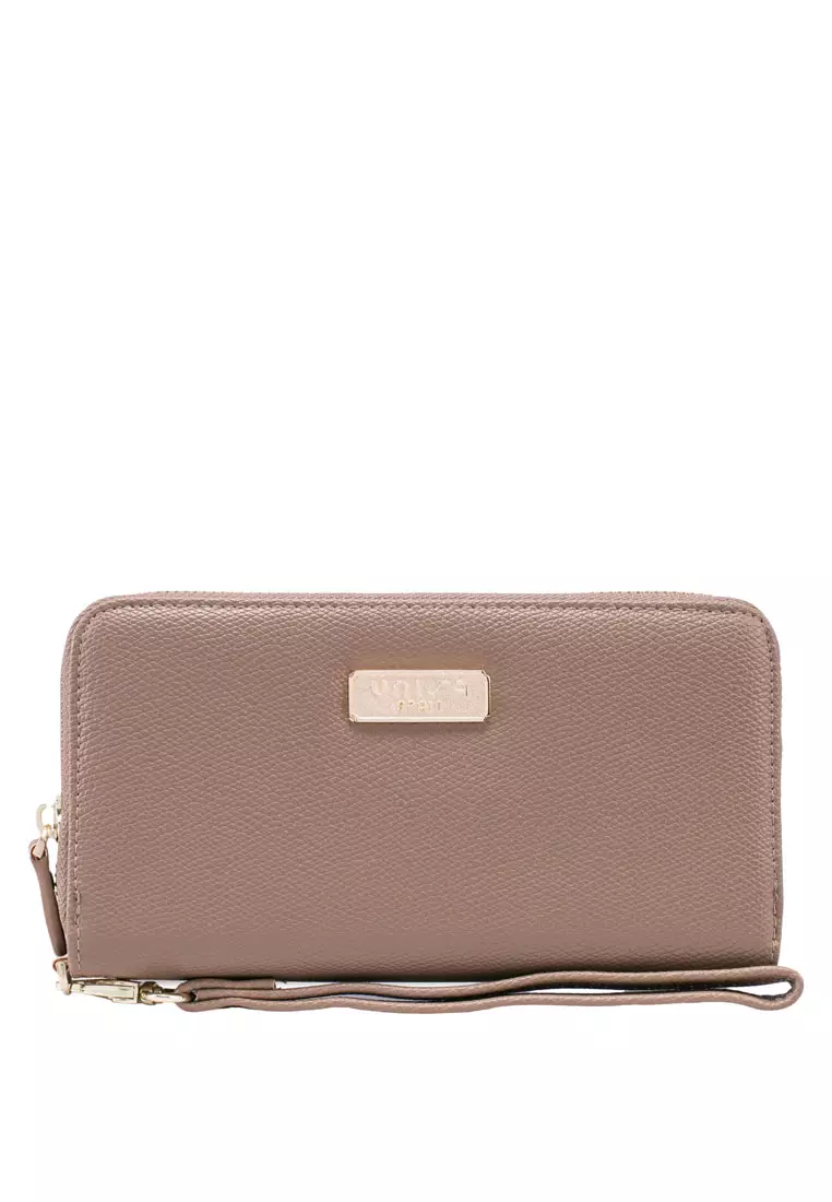 Buy Unisa Textured Ladies Zip-Up Wallet 2025 Online | ZALORA Philippines