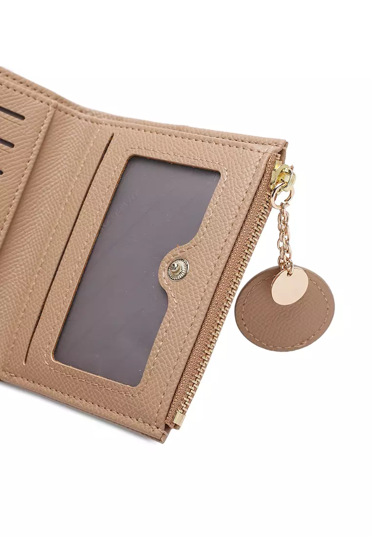 Buy Swiss Polo Women's Short Purse With Coin Compartment - Beige 2025 ...