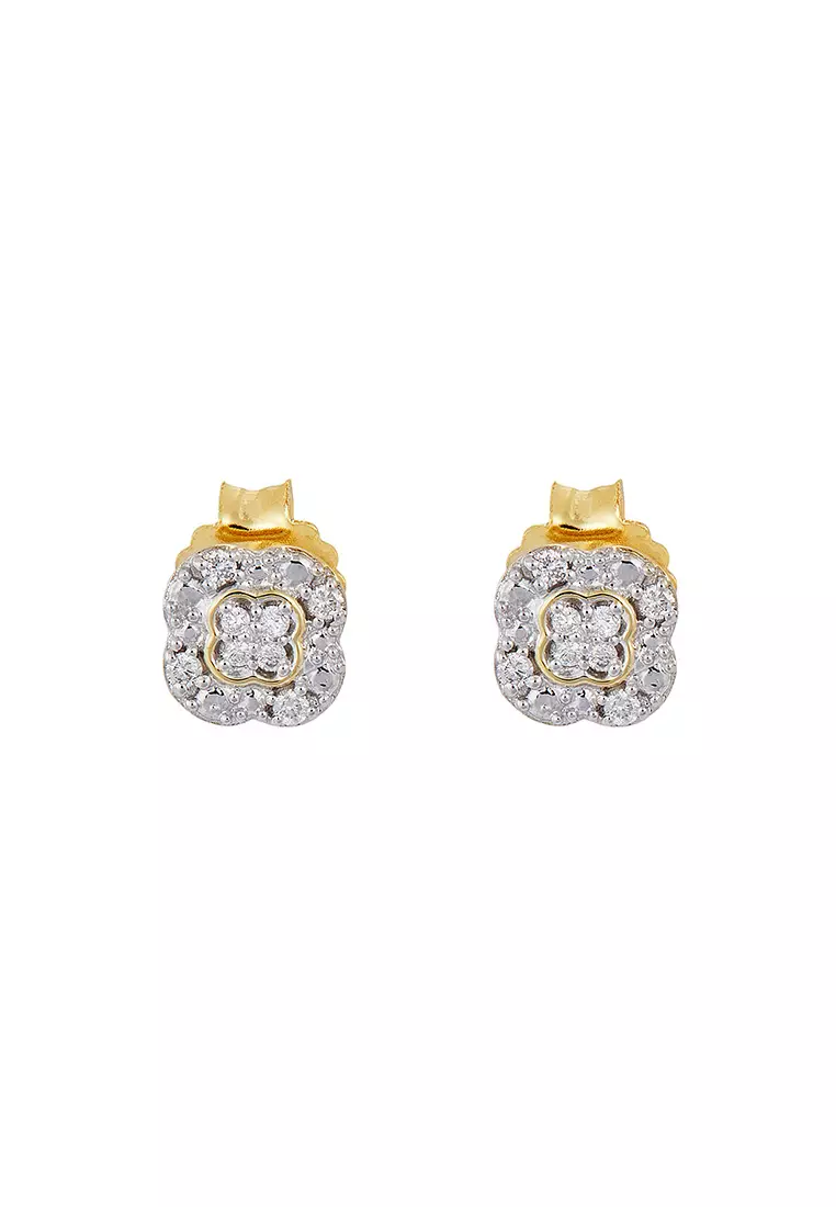 Buy HABIB HABIB Diamond Earrings in 375/9K Yellow Gold 457540224 2026 ...