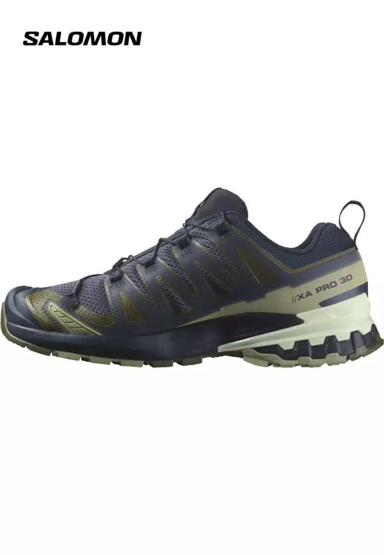 Buy Salomon SALOMON XA PRO 3D V9 Men Outdoor Shoes in India Ink / Olive ...