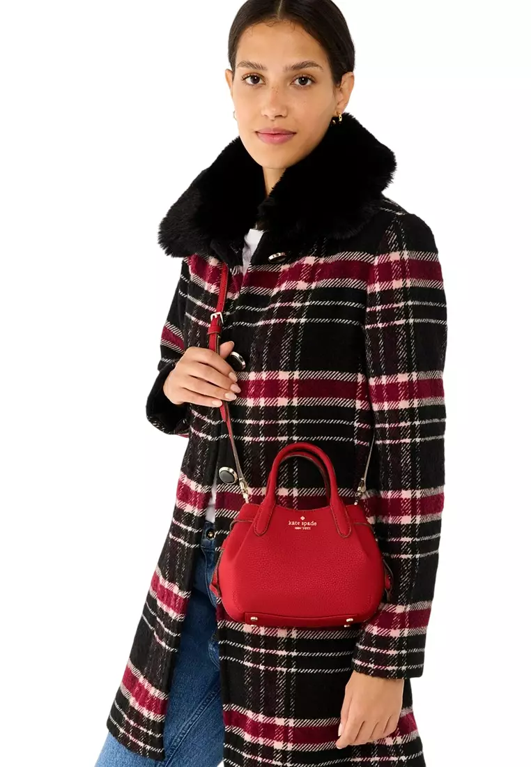 網上選購 Kate Spade Dumpling Mini Satchel - Cherry 2025 系列 | ZALORA香港