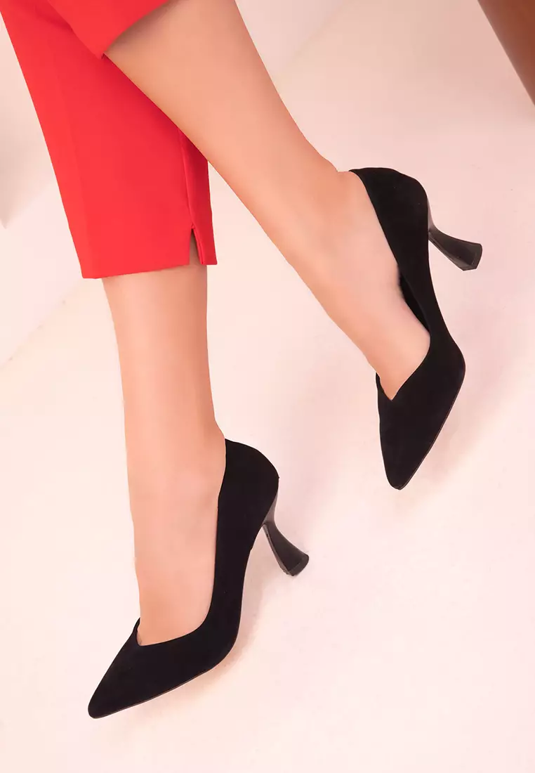 Jual Soho Pointed Toe Spool Heels Original 2024 | ZALORA Indonesia