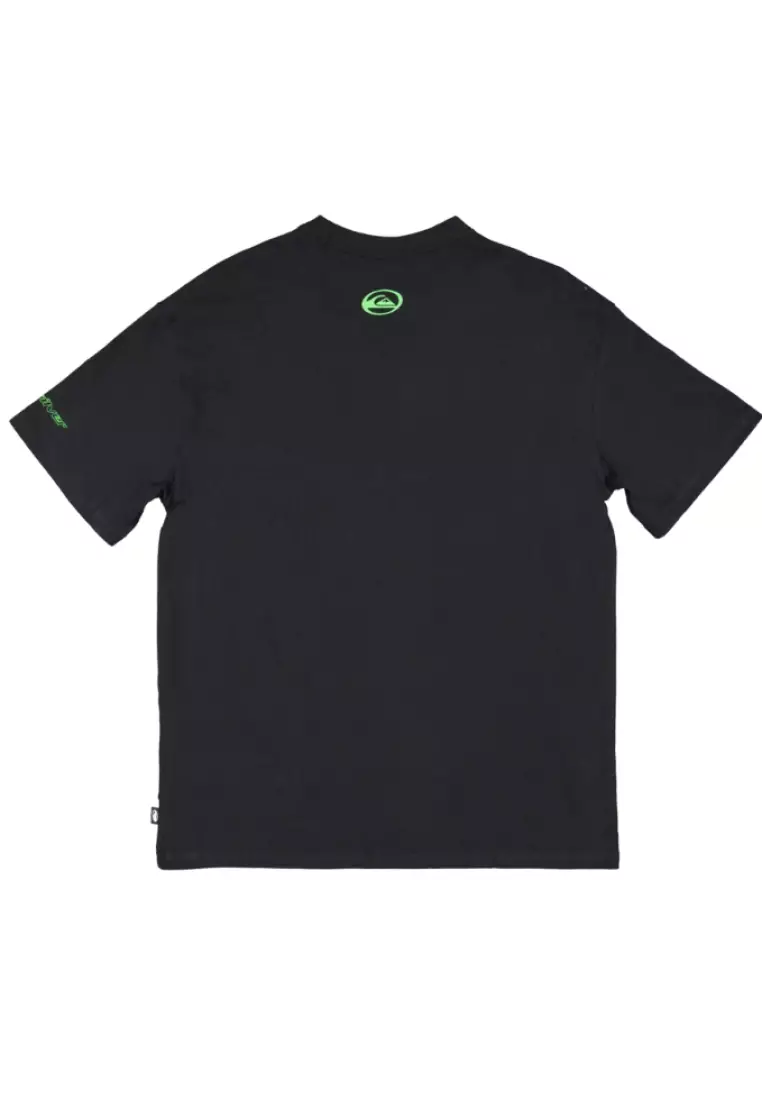 Buy Quiksilver Men Saturn Cyber Tech Oversized T-shirt - Black Online ...