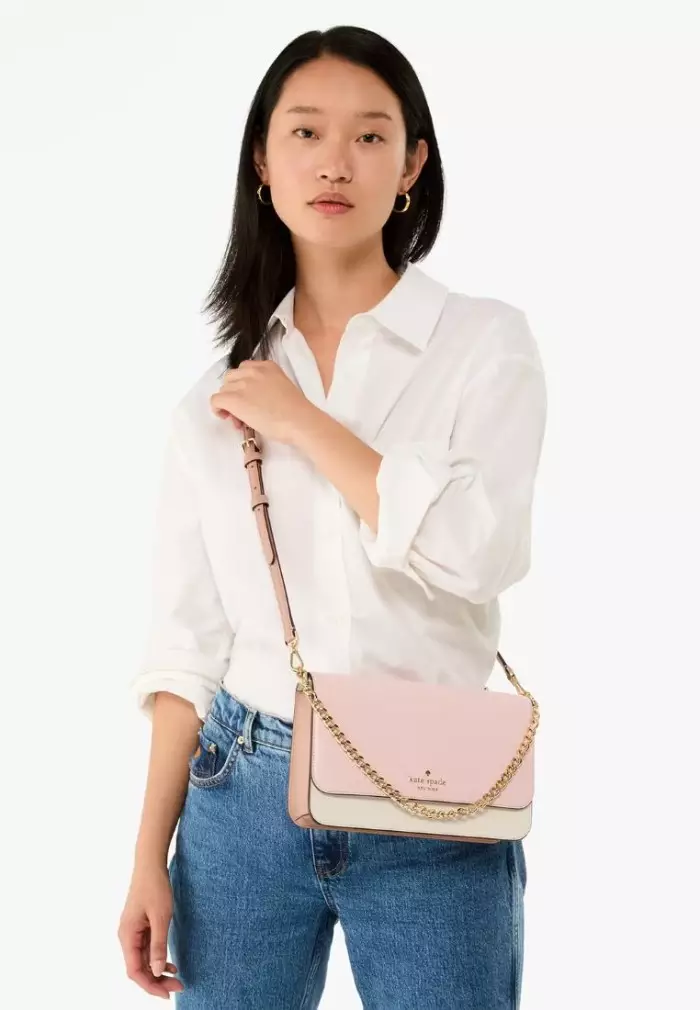 Jual Kate Spade Madison Willow Convertible Crossbody Rose Smoke Multi ...