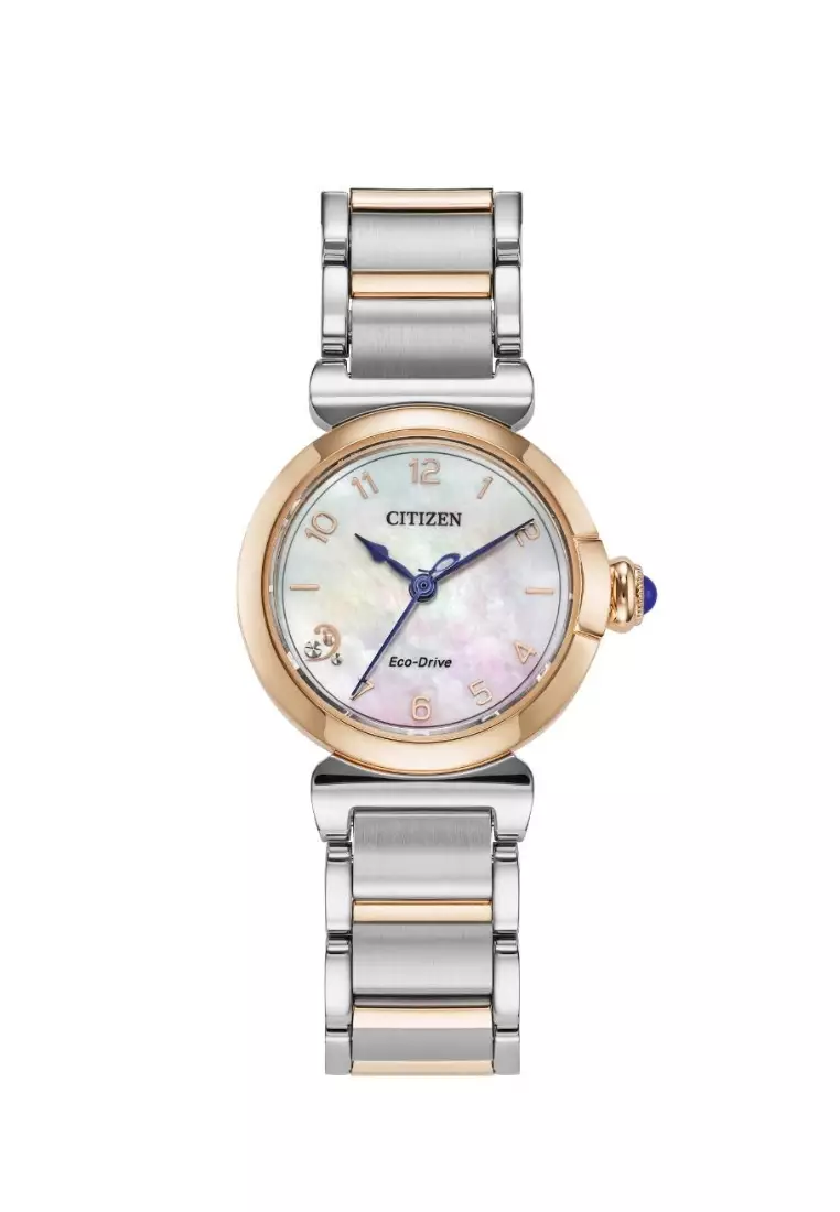 Buy Citizen Citizen L Mae Eco-Drive Two-Tone Stainless Steel Women's ...