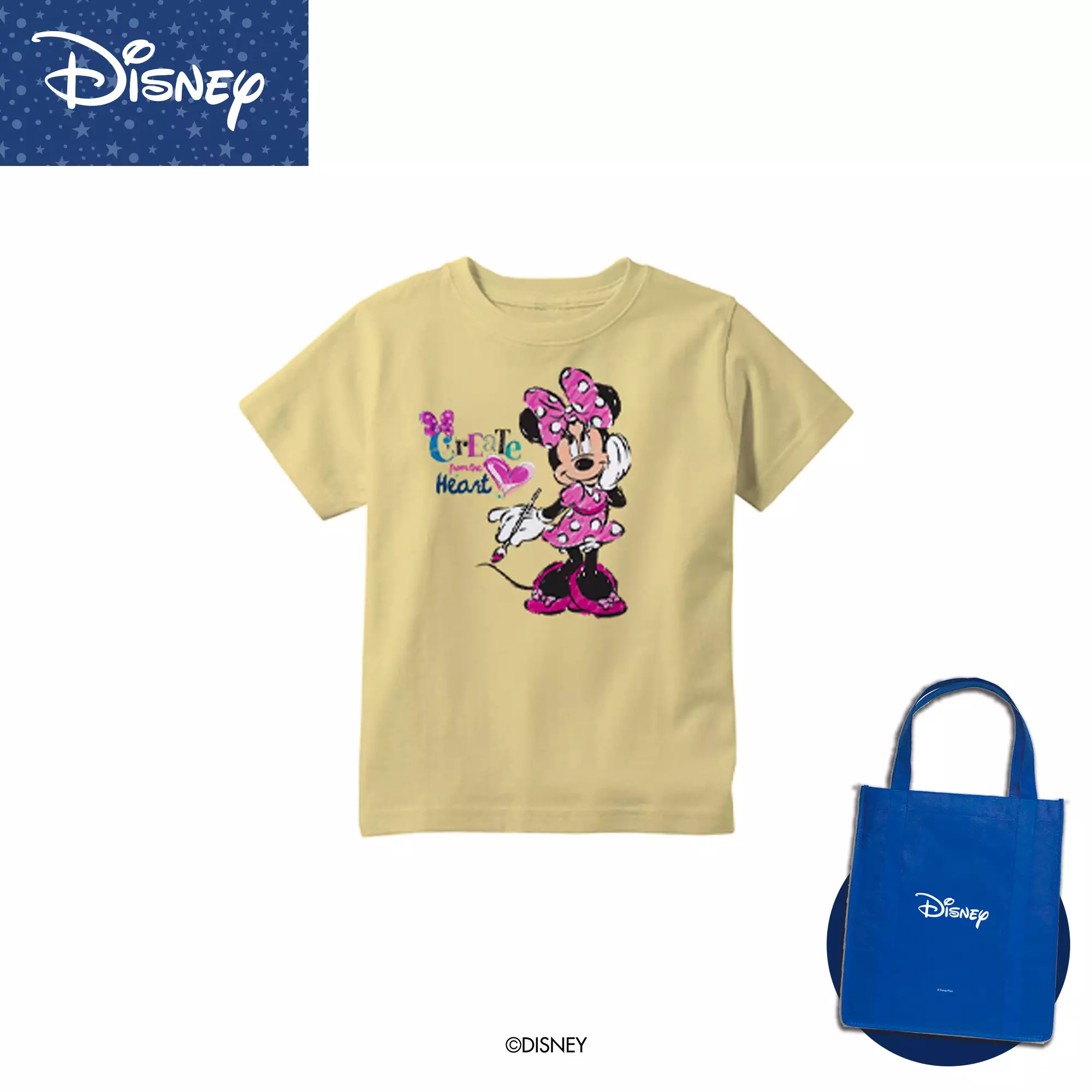 Jual Custom.id Disney Kids Tshirt Kaos Anak Minnie Mouse DMF862 ...