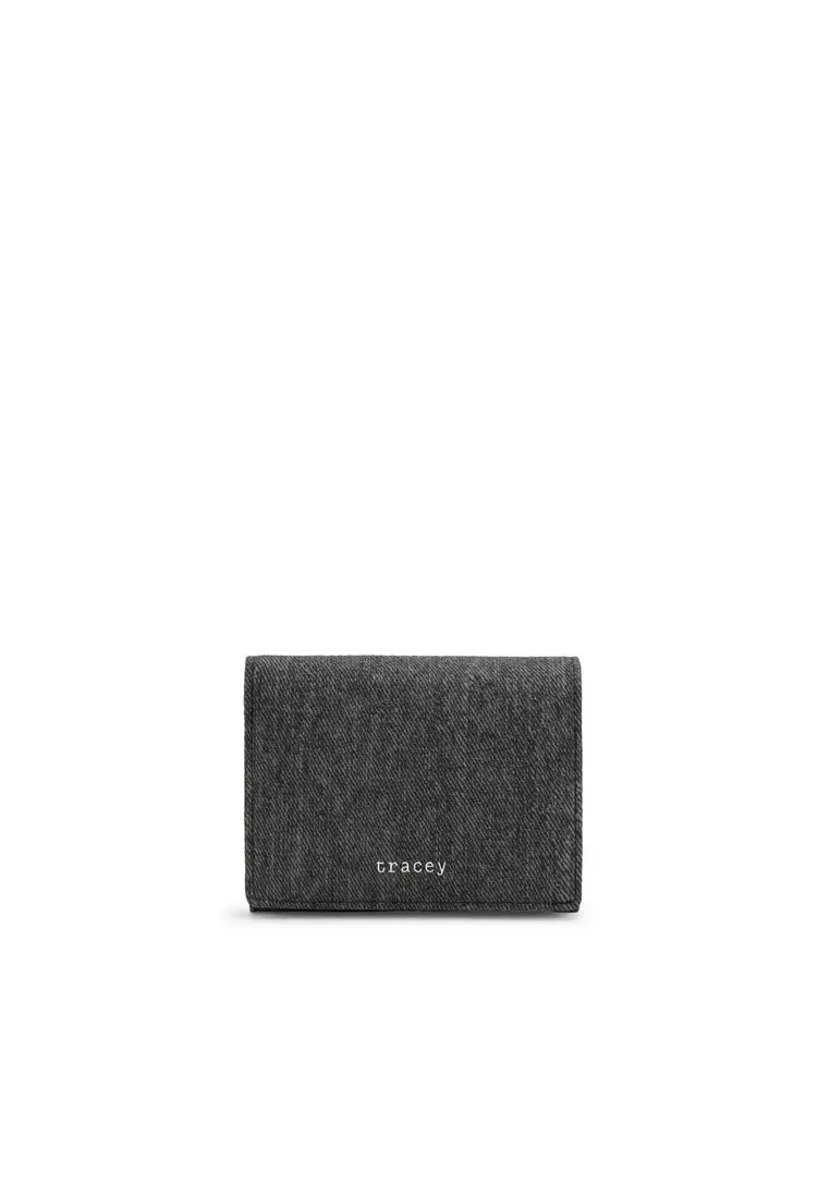 Buy Tracey Tracey Denim Textured Bifold Short Wallet Online | ZALORA ...