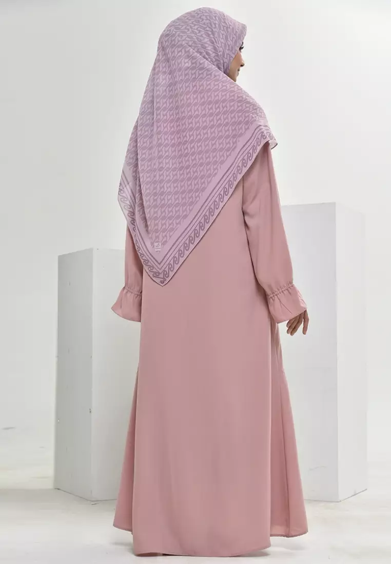 Jual RABBANI Rabbani - Gamis Dewasa Dresslim Bita Dusty Pink Exclusive ...