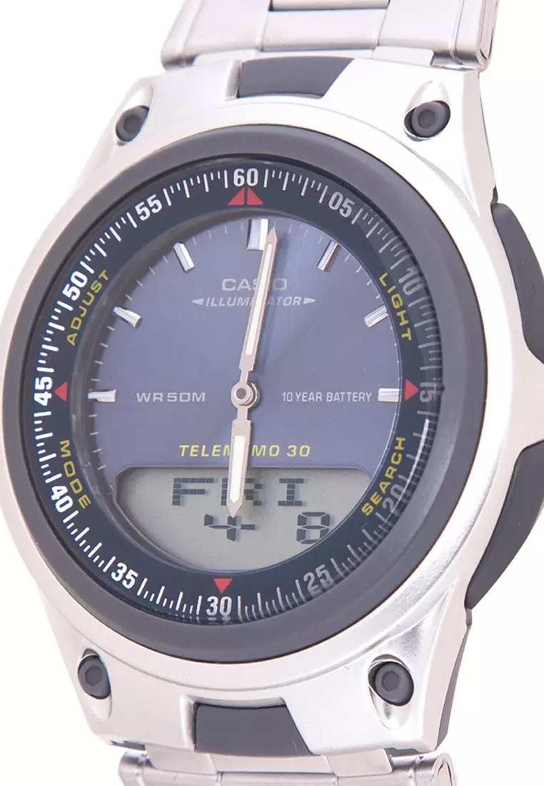 Buy Casio Digital Analog Watch AW-80D-2AVDF 2025 Online | ZALORA ...