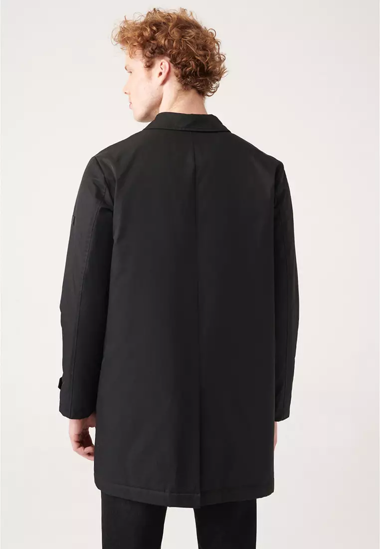 Buy Avva Quilted Water Repellent Trench Coat 2025 Online | ZALORA