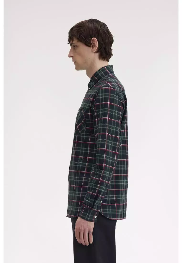 Buy Fred Perry Fred Perry M1740 Fred Perry Tartan Shirt (Fred Perry ...