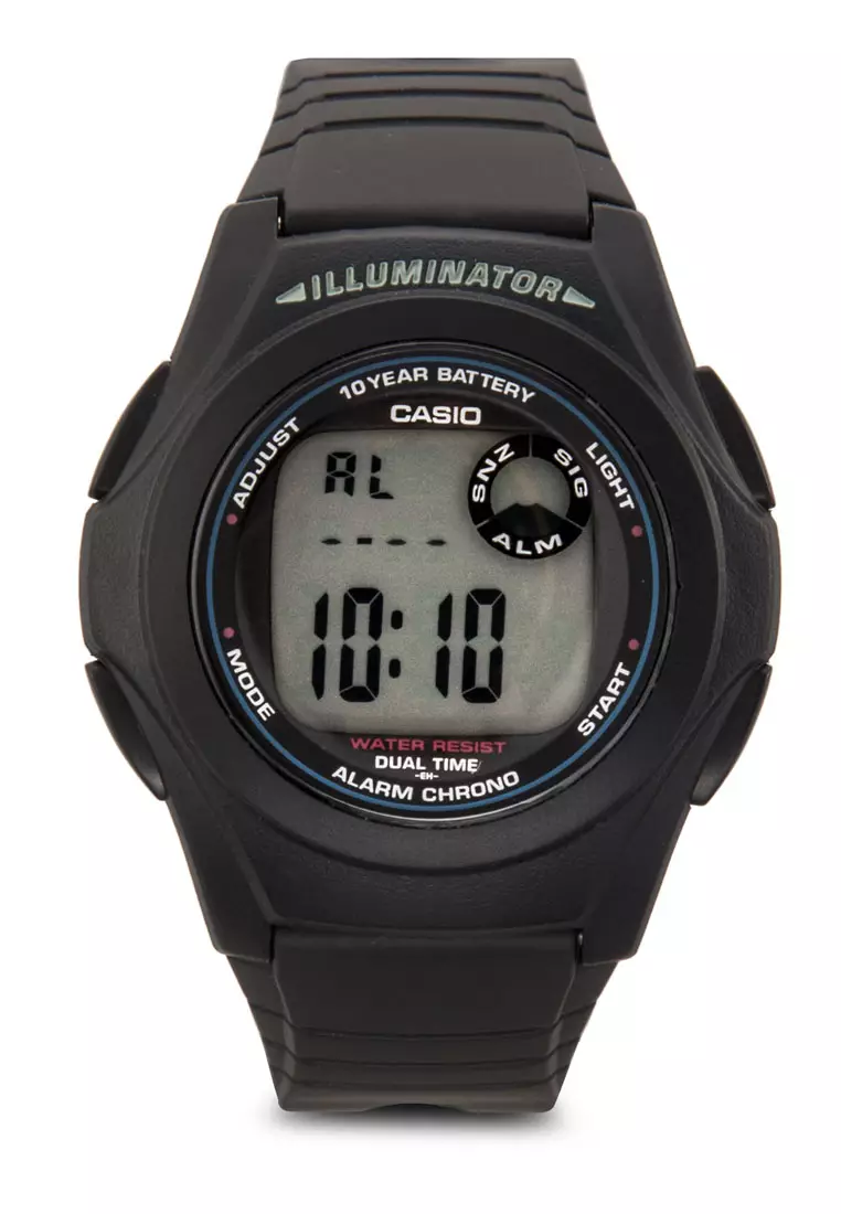Buy Casio Men Digital Watches F-200W-1ADF Online | ZALORA Malaysia