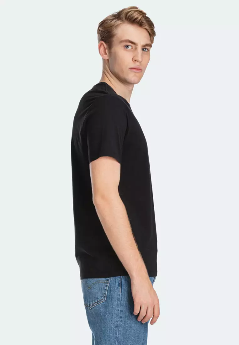 Jual Levi's Levi's Ss Original Hm Tee Mineral Black (56605-0009 ...