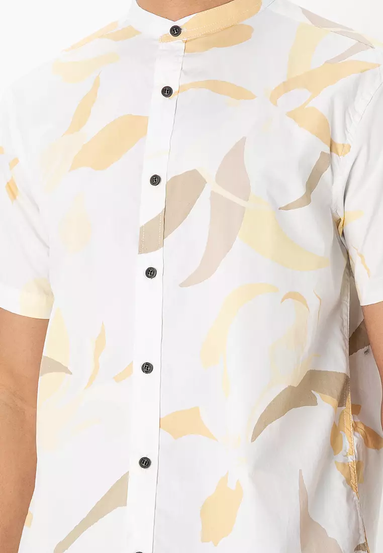 Buy Fidelio Abstract Print Short Sleeves Shirt 2026 Online | ZALORA