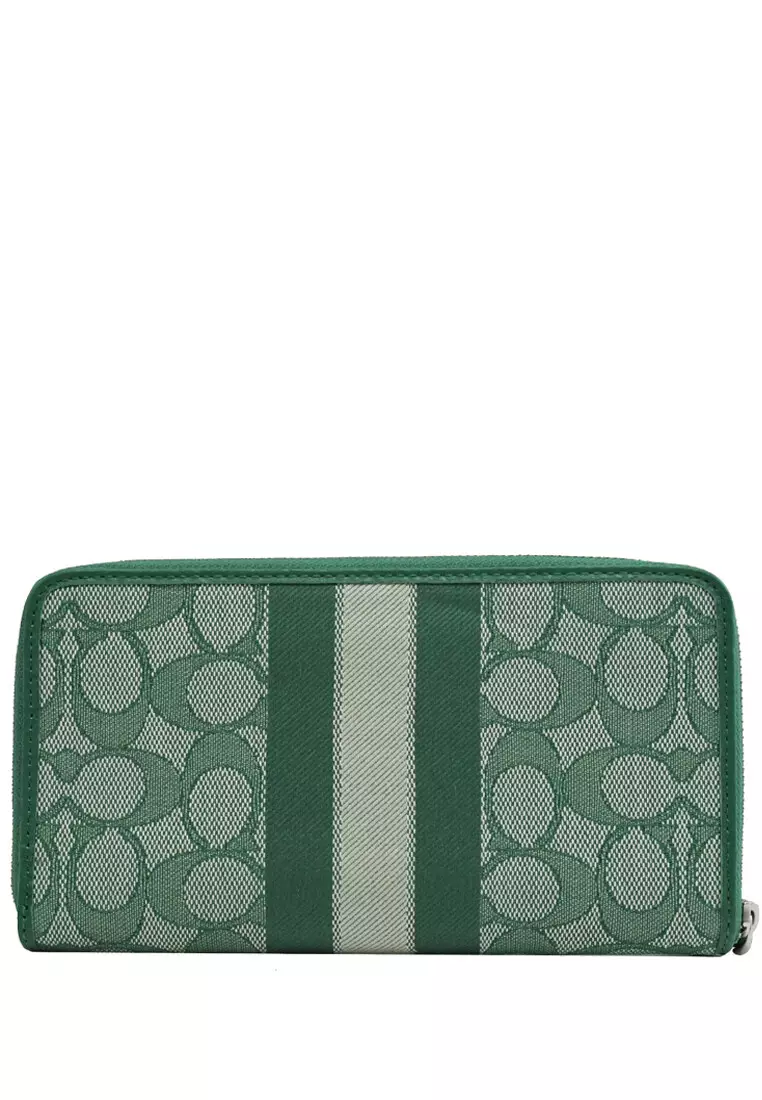 Buy Coach Coach Dempsey Large Phone Wallet In Signature Jacquard With ...