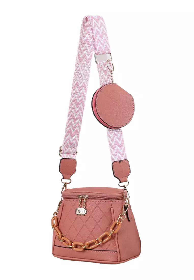 Buy Lucky JX Laura PU Leather Sling Bag for Women 2025 Online | ZALORA ...