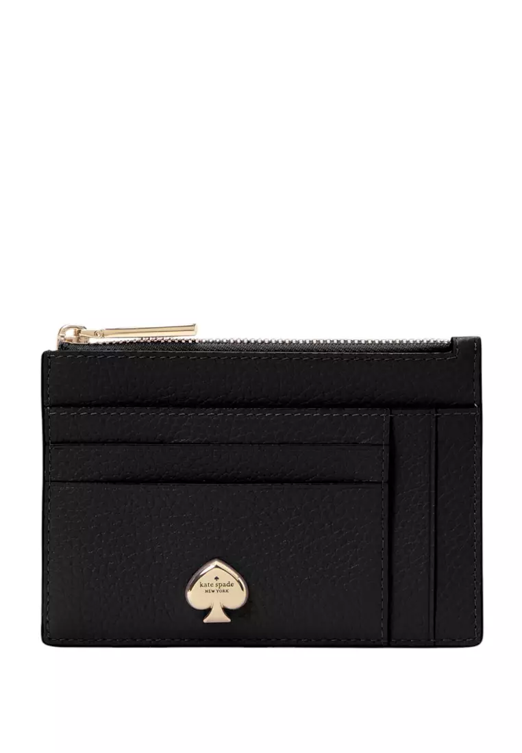 網上選購 Kate Spade Kayla Large Slim Cardholder - Black 2026 系列 | ZALORA香港