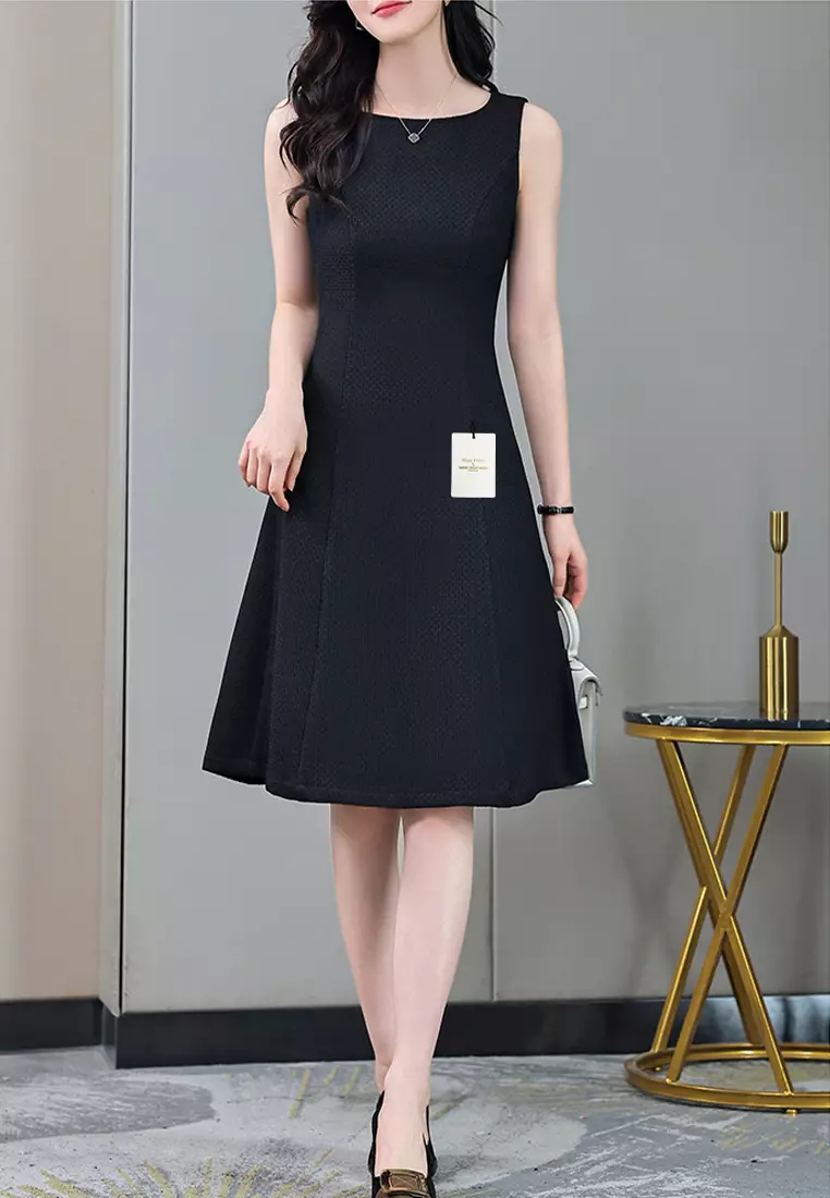 Buy HAPPY FRIDAYS Slim Fit Sleeveless Dress YGH-EQ8260 2026 Online | ZALORA