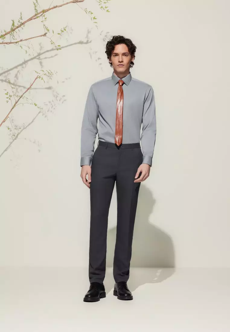 Buy G2000 G2000 Teflon Regular Fit Twill Suit Pants 2026 Online ...