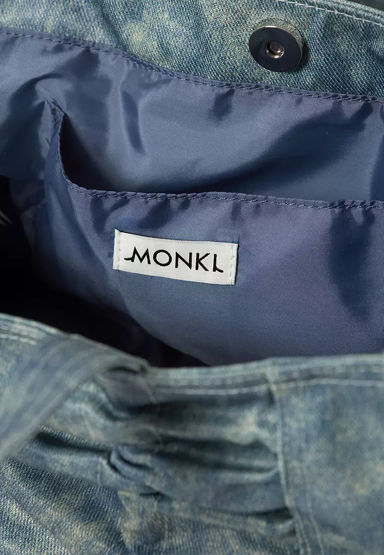 Buy Monki Denim-Printed Bow Bag 2025 Online | ZALORA