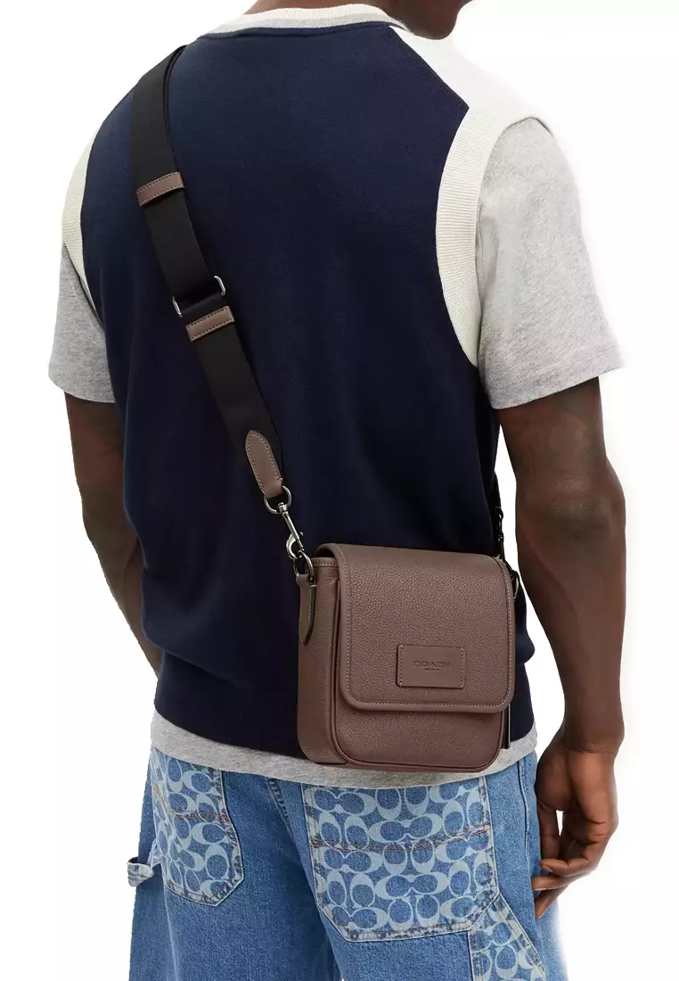 Coach Lucas Crossbody Bag in Dark Stone CO914 2024 | Buy Coach Online ...