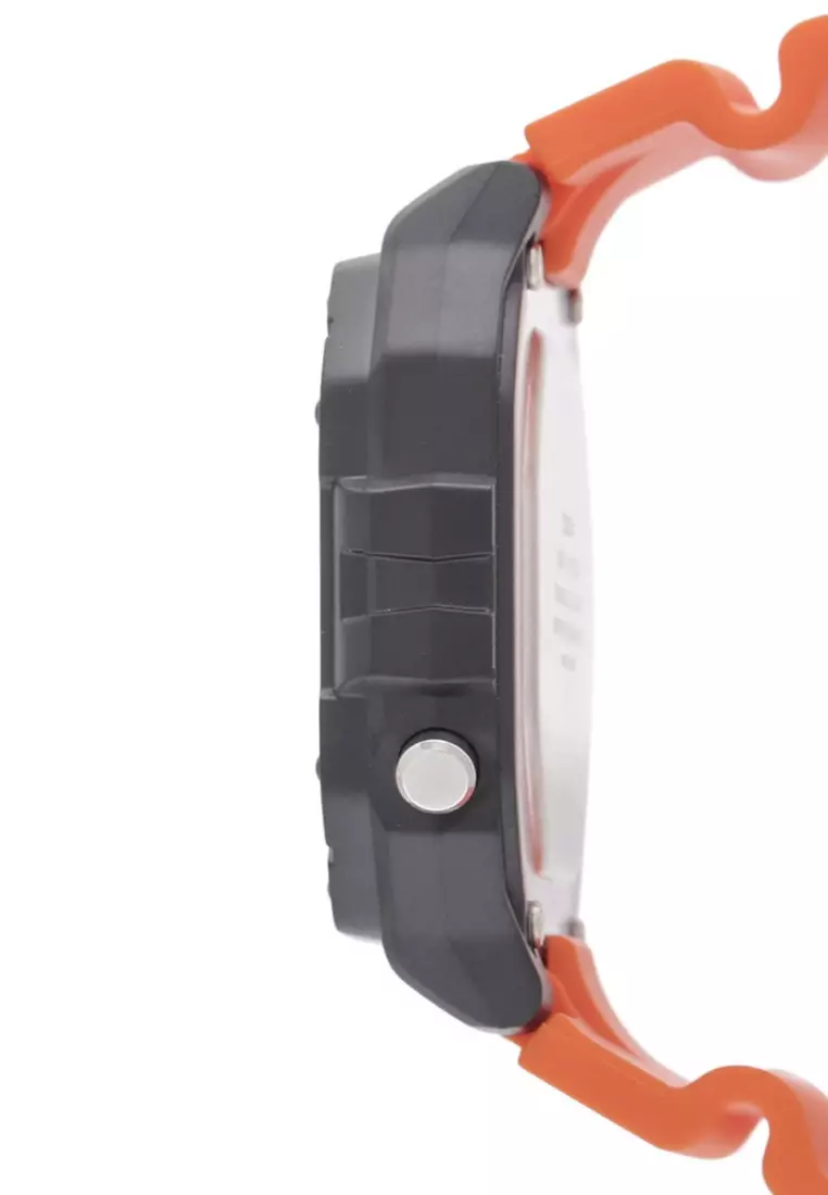 Jual CASIO Casio Jam Tangan Pria - Orange Black - Resin - W-218H-4B2VDF ...