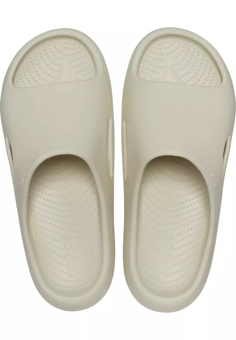 Crocs CROCS Unisex MELLOW RECOVERY SLIDE BONE 2026 | Buy Crocs Online ...