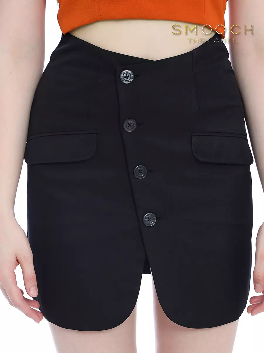 Jual Smooch The Label Caza Black Skirt Original 2025 | ZALORA Indonesia