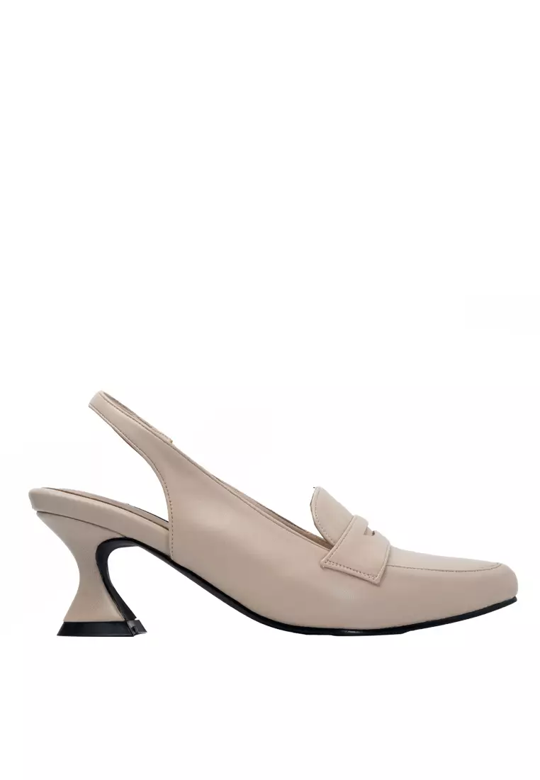 Buy Zanea Shoes Cyrene Slingback Sandals (Nude) 2026 Online | ZALORA ...