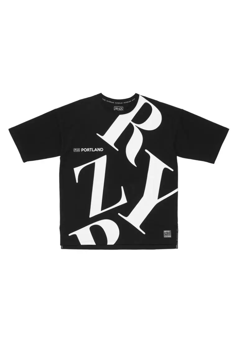 Buy RYZ RYZ TYPO SHORT SLEEVE TEE RZ10CD23SS0008 Online | ZALORA Malaysia