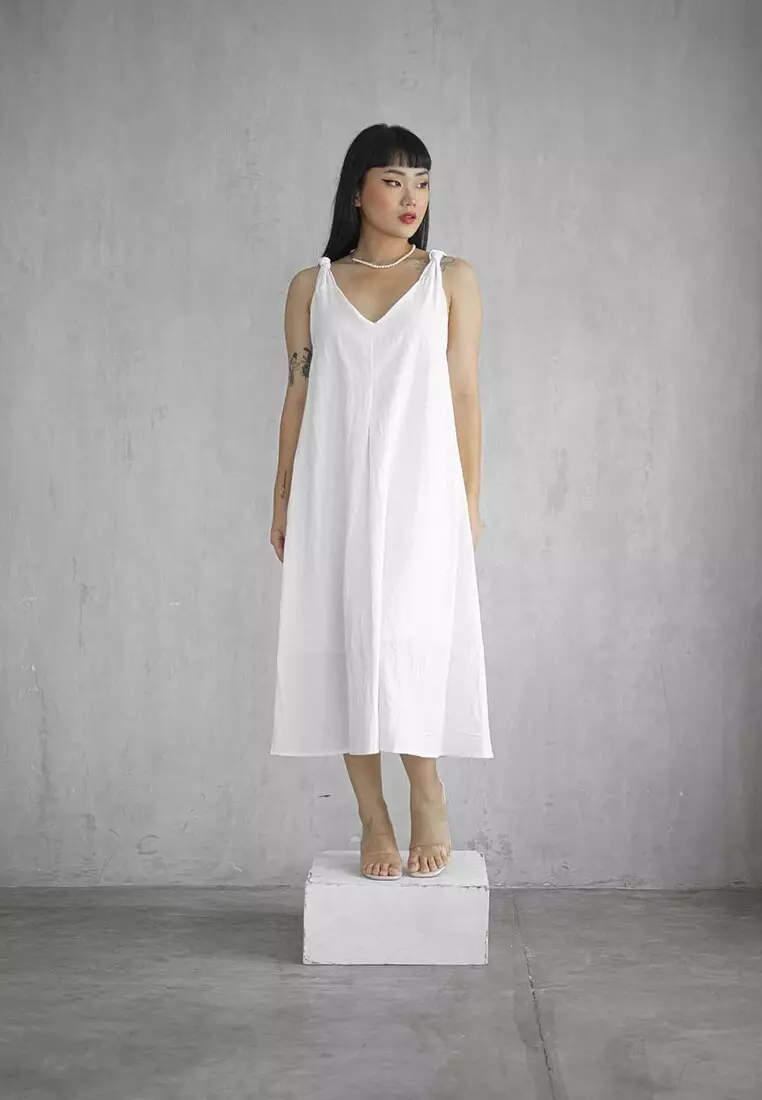 Jual Goora The Label IVY LINEN DRESS Original 2024 | ZALORA Indonesia