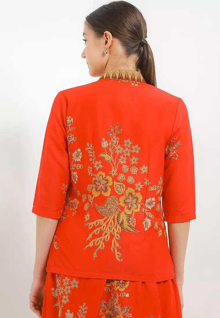 Jual Batik First Kebaya Batik Classic Regular 3/4-Length Sleeves ...