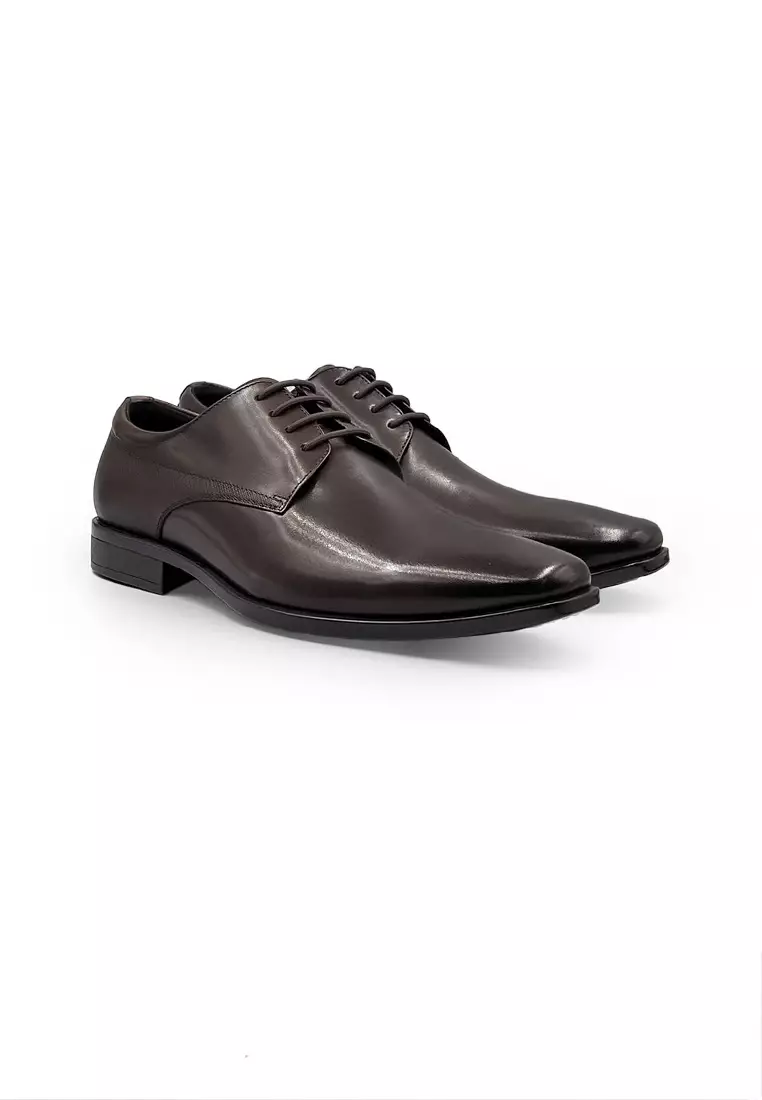 Buy Hanson Bootmaker Hanson Bootmaker LacEasy Plain Toe Derby - Brown ...