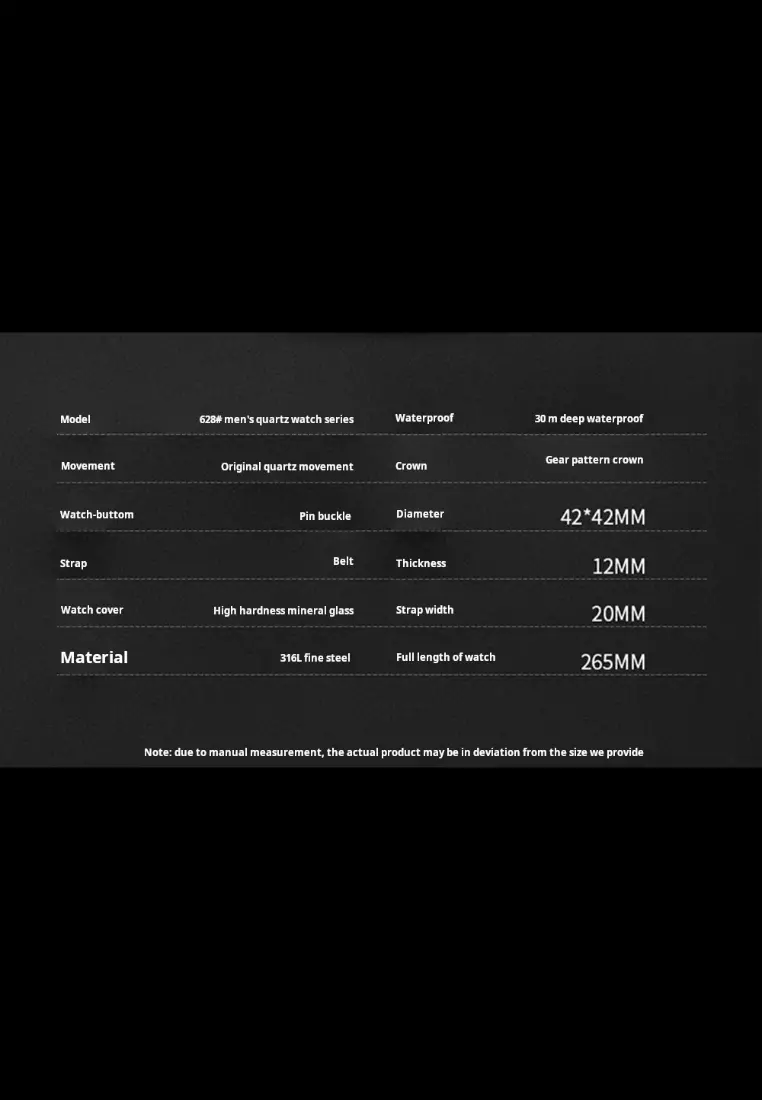 Buy OPCHIC Men's Waterproof Luminous Multifunctional Watch Online ...