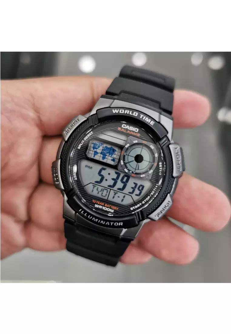Jual CASIO CASIO GENERAL AE-1000W-1BVDF Original 2025 | ZALORA Indonesia