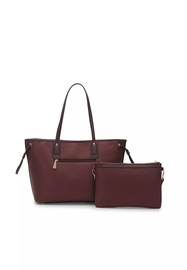 Jual Swiss Polo 2-in-1 Tote Bag & Top Handle Bag (2-in-1 - Tas Jinjing ...