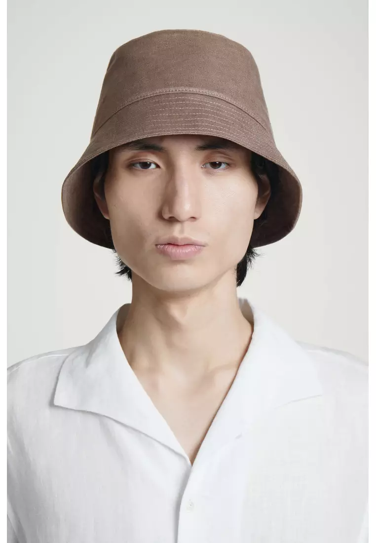 Buy COS LINEN BUCKET HAT 2025 Online | ZALORA Philippines